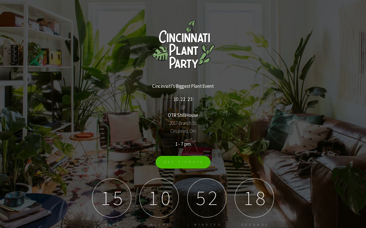 Cincinnati Plant Party